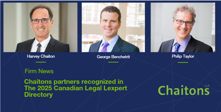 2025 Canadian Legal Lexpert Directory
